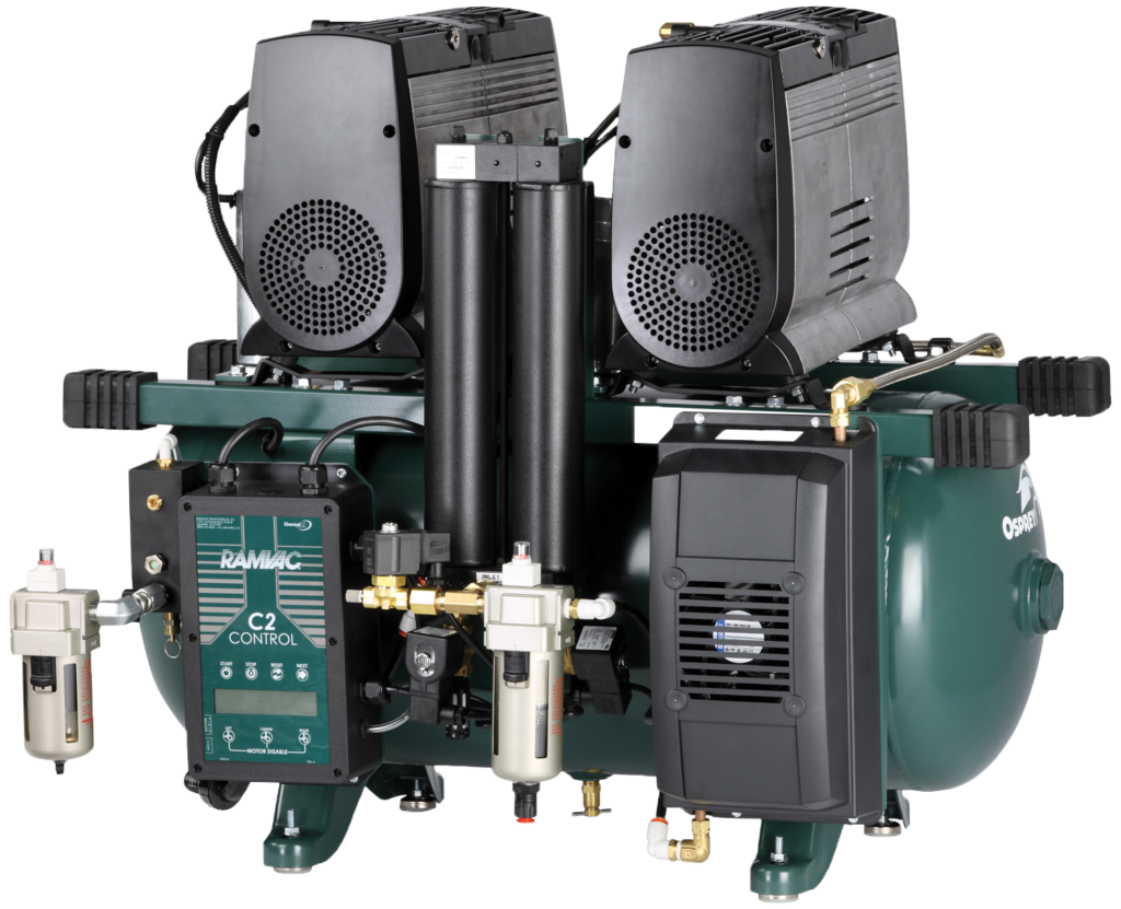 DentalEz RAMVAC Osprey Compressor - Burkhart Dental Supply