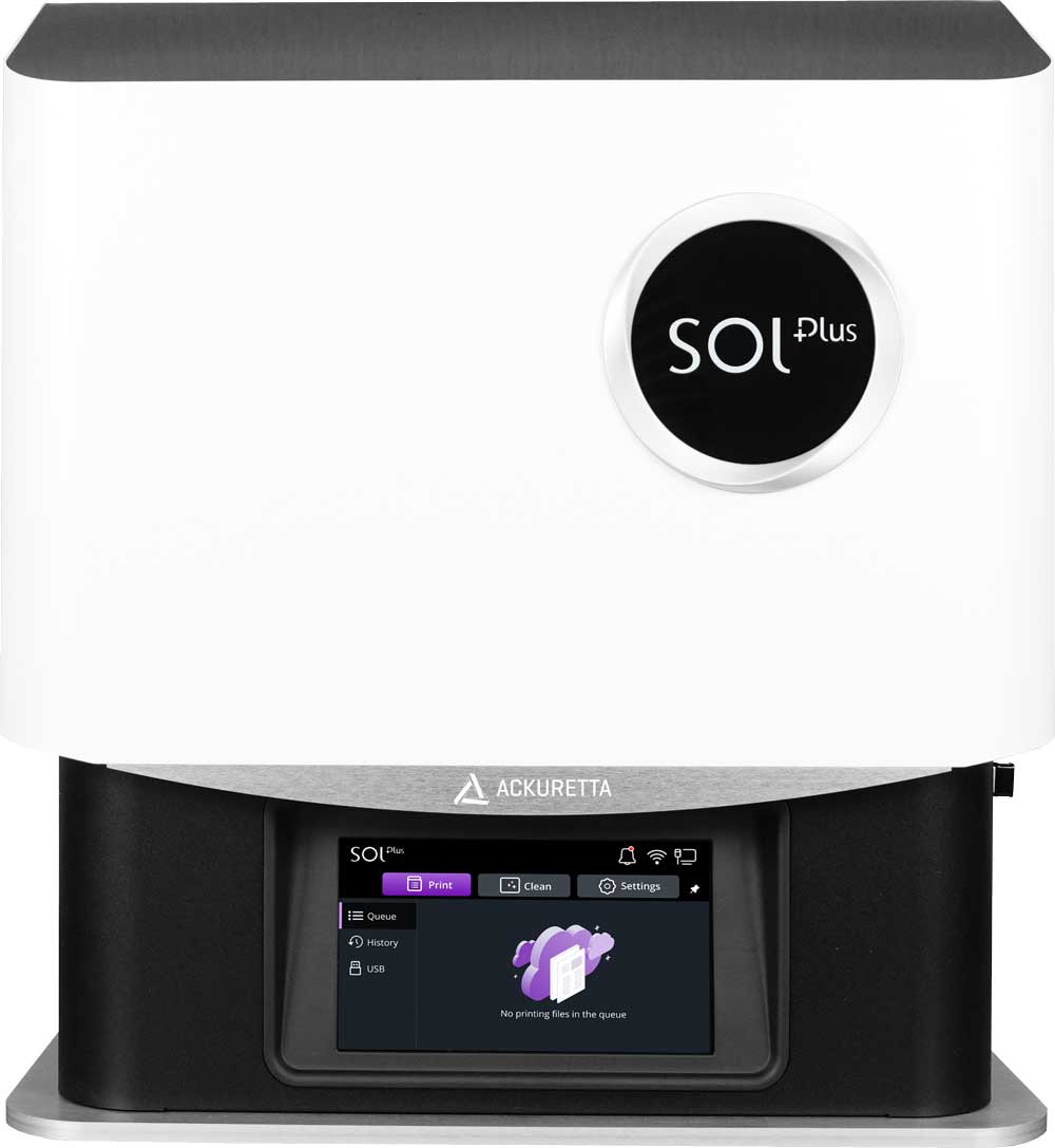 SOL Plus | Ackuretta | 3D Printing | Technology