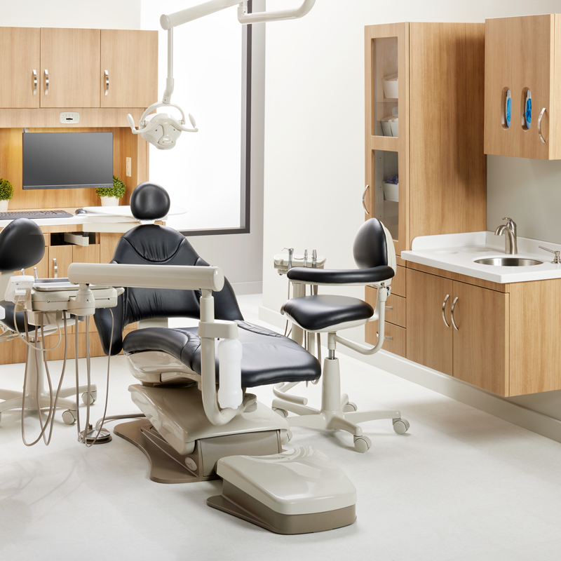 Midmark Synthesis Cabinetry - Operatory Equipment - Burkhart Dental Supply