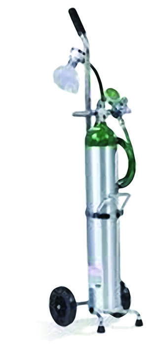 O2 Resuscitation Cart | Porter | Nitrous | Mechanical Room