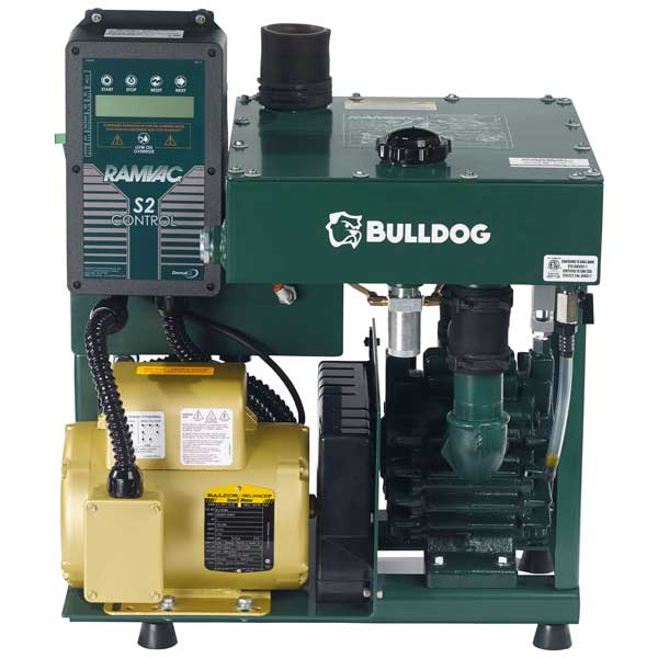 DentalEz Ramvac Bulldog QT2 Vacuum Unit - Burkhart Dental Supply