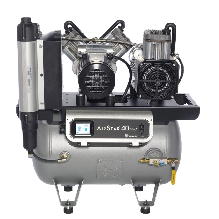 AirTechniques AirStar 40 NEO Dental Air Compressor - Burkhart Dental Supply